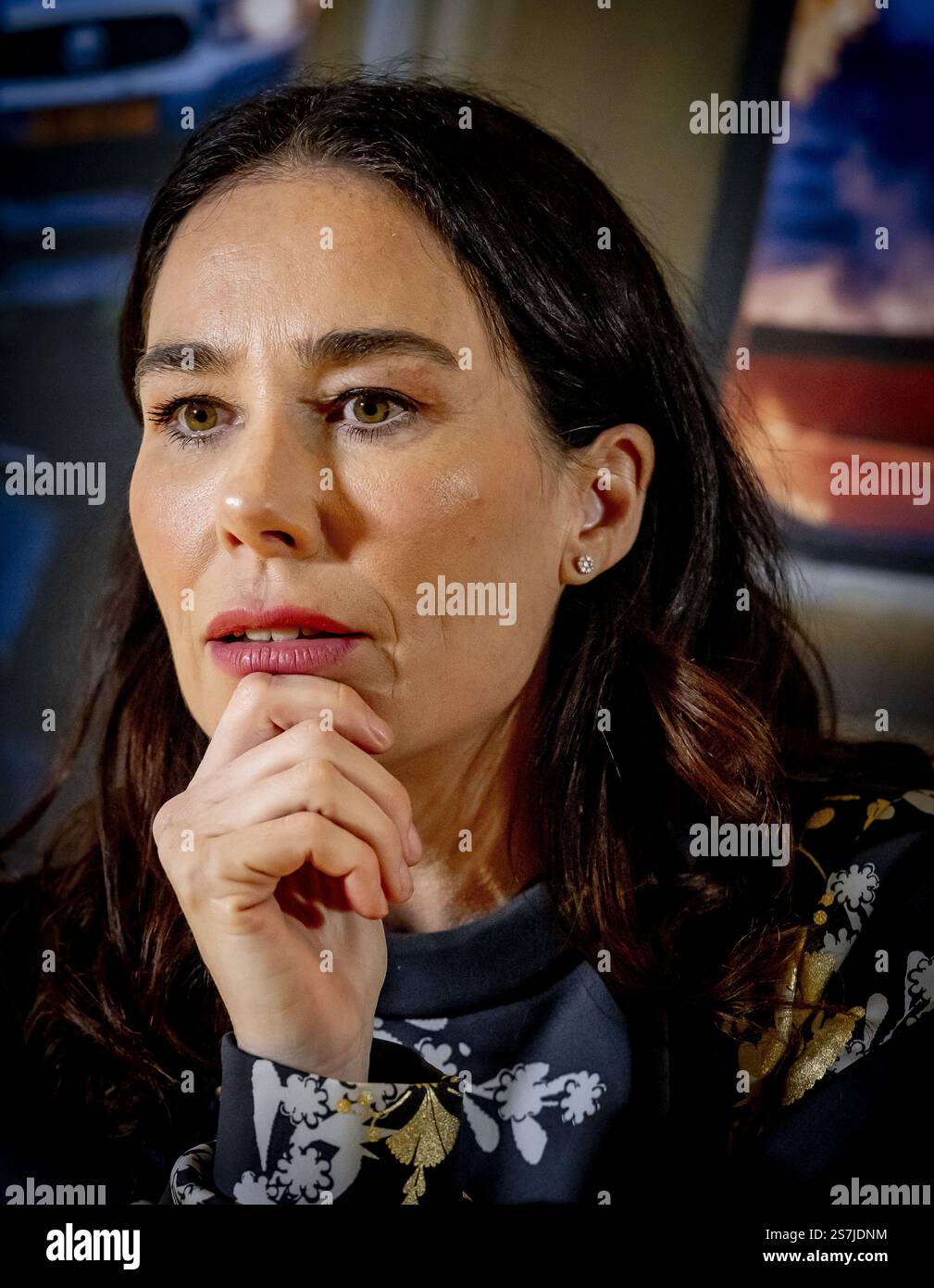 AMSTERDAM - Halina Reijn during a press conference prior to the presentation of the Shortcutz ...