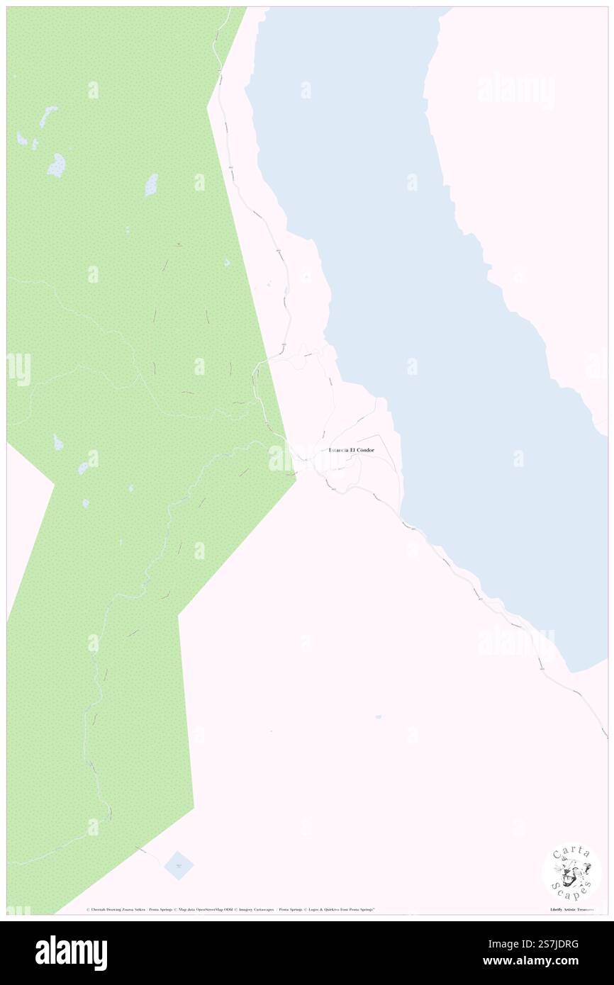 Rio Condor, Departamento de Lago Argentino, AR, Argentina, Santa Cruz ...