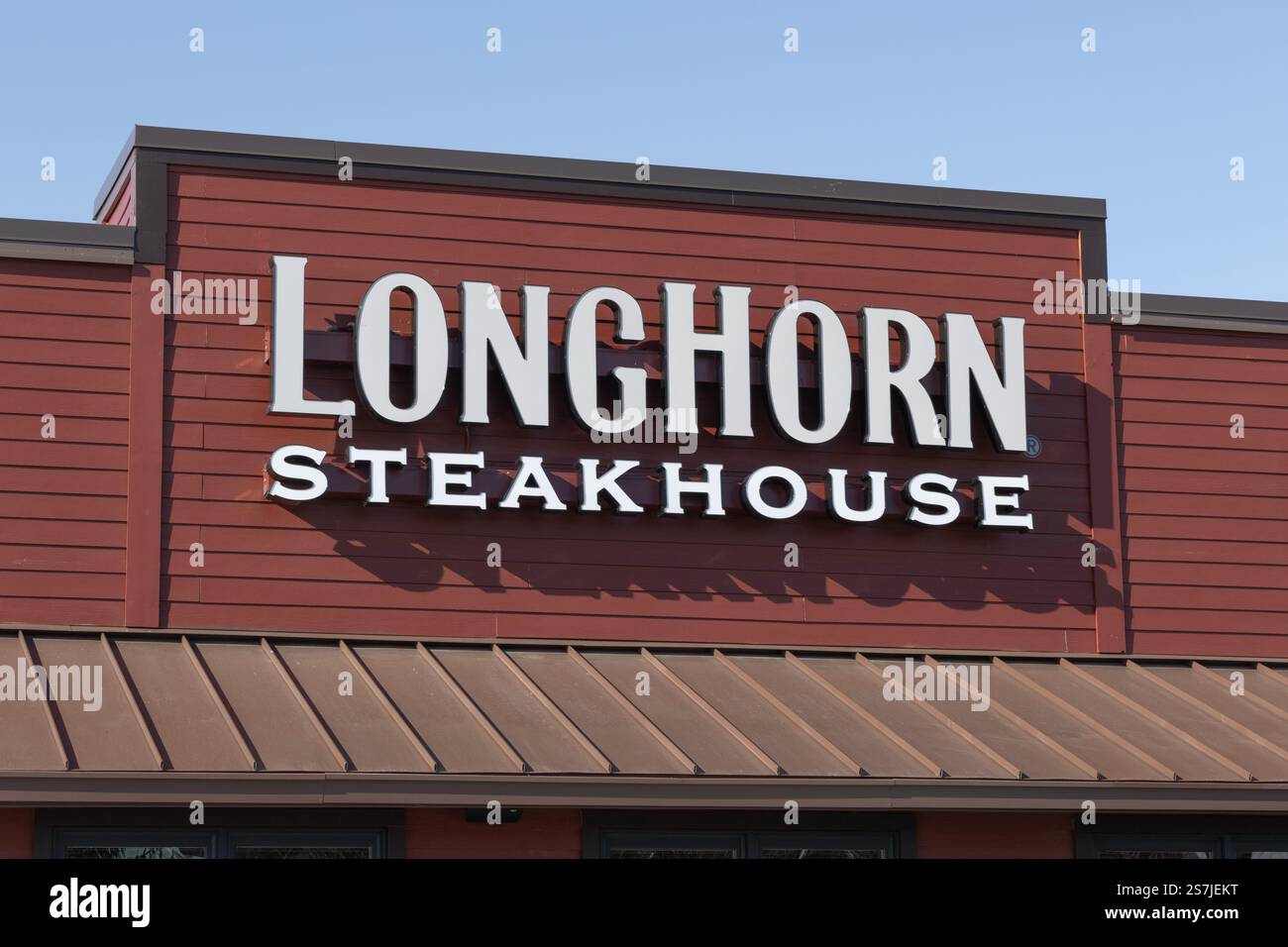 Noblesville - January 17, 2025: LongHorn Steakhouse casual dining ...