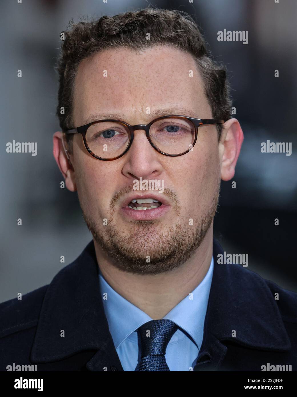 London, UK. 19th Jan, 2025. Darren Jones, Chief Secretary to the ...
