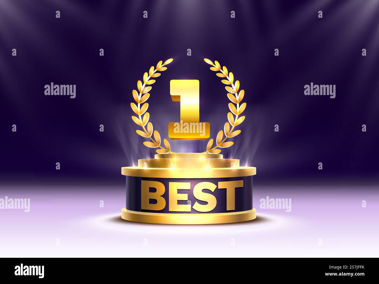 Best golden cup winner, Stage Podium Scene with for Award Ceremony on ...