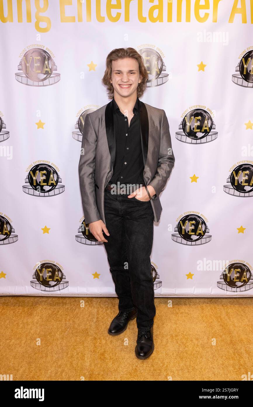 Los Angeles, USA. 18th Jan, 2025. Actor/Singer Mason McNulty attends ...