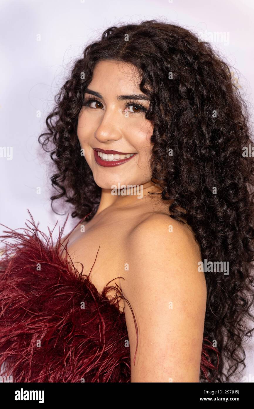 Los Angeles, USA. 18th Jan, 2025. Singer Love Lily attends The 9th ...