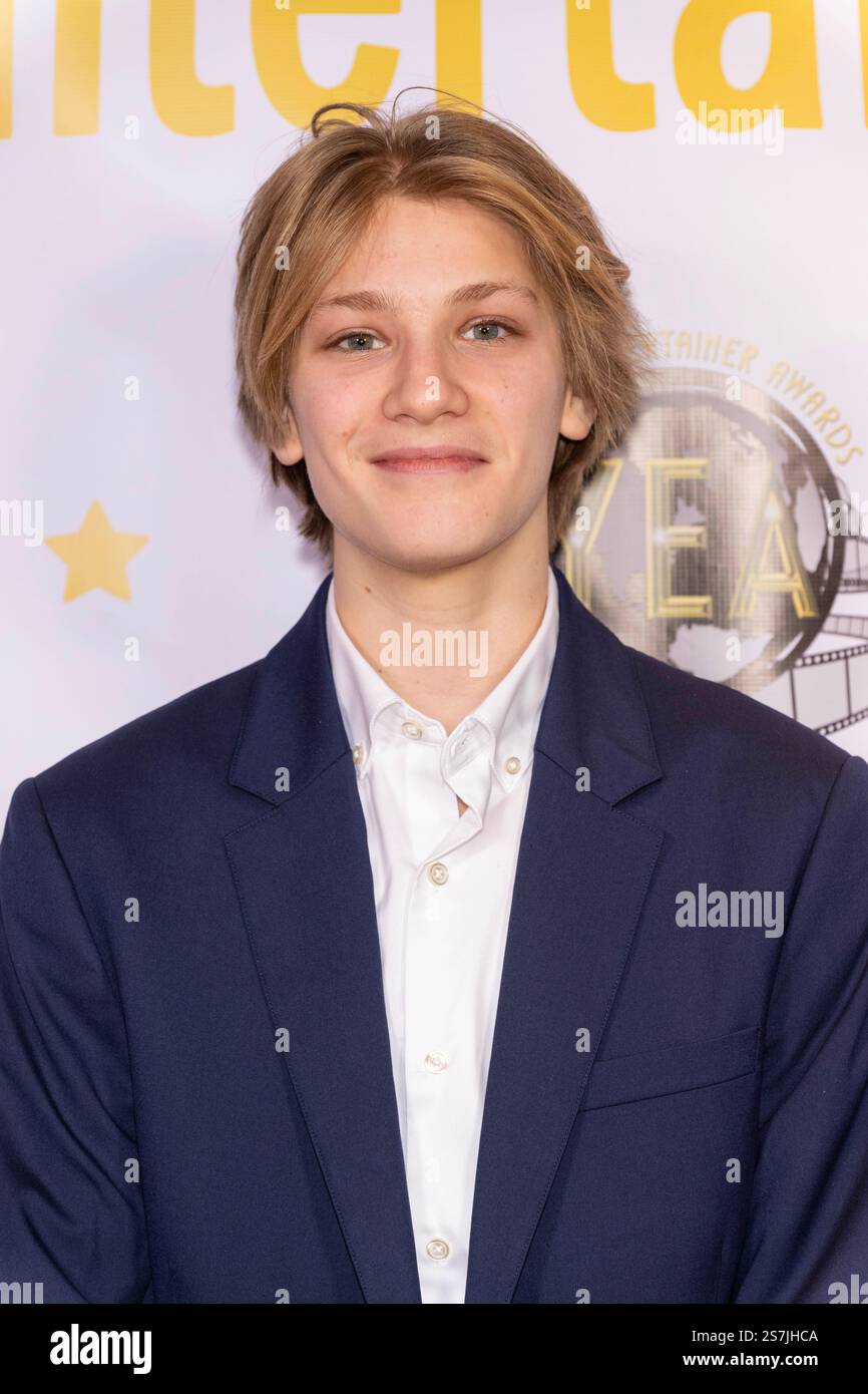 Los Angeles, USA. 18th Jan, 2025. Actor Griffin Arnold attends The 9th ...