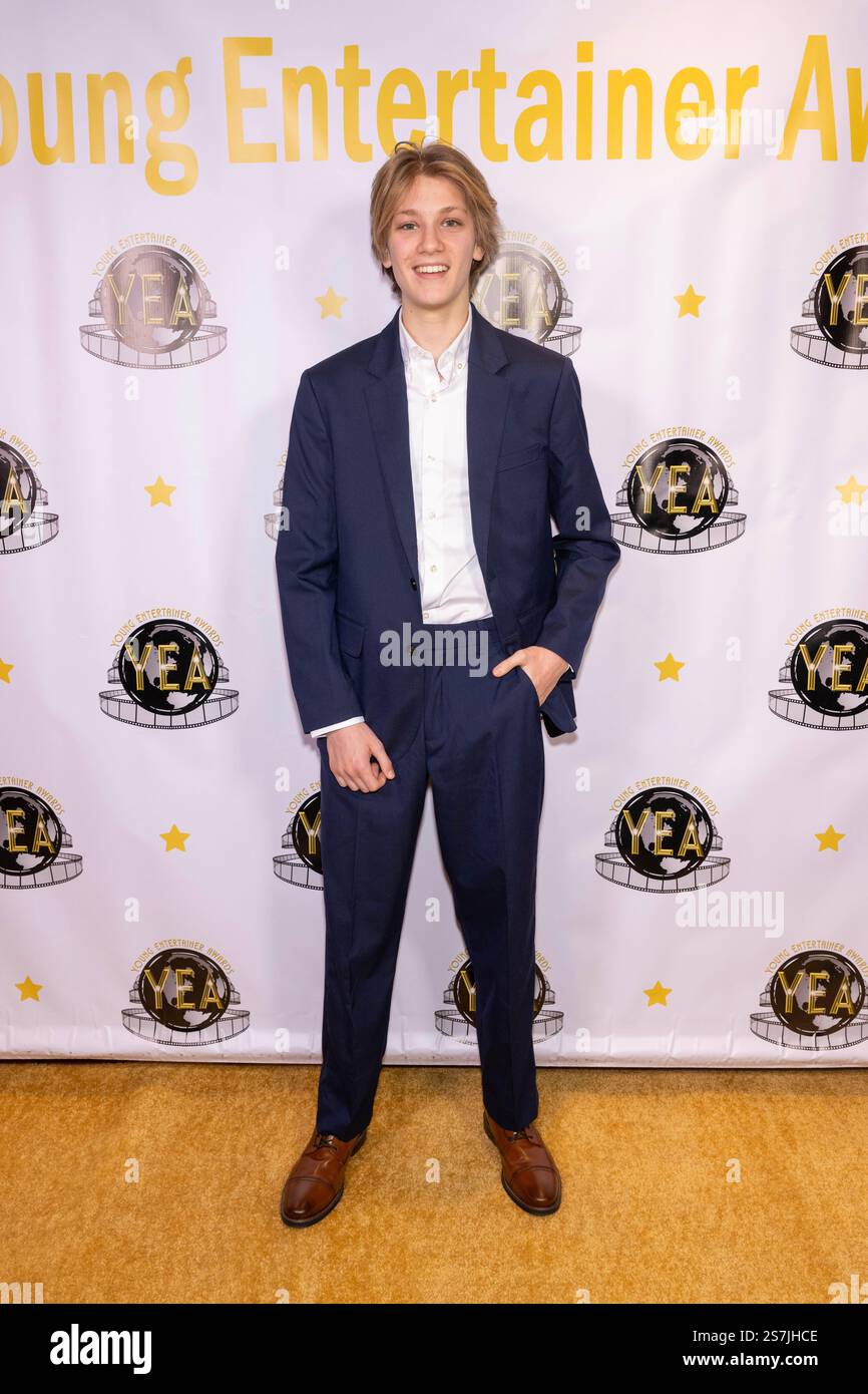 Los Angeles, USA. 18th Jan, 2025. Actor Griffin Arnold attends The 9th ...