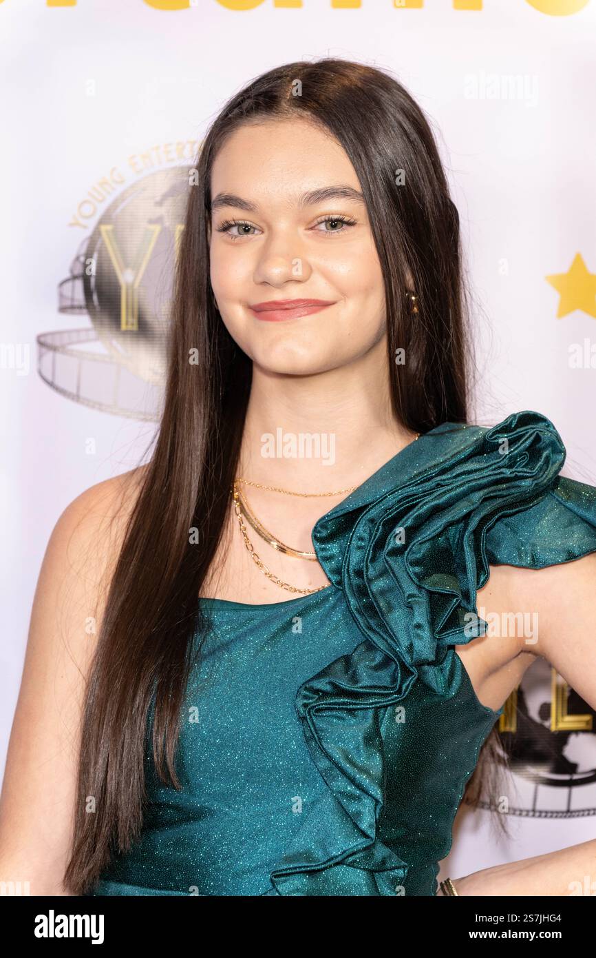 Los Angeles, USA. 18th Jan, 2025. Actress Caroline Skye attends The 9th ...