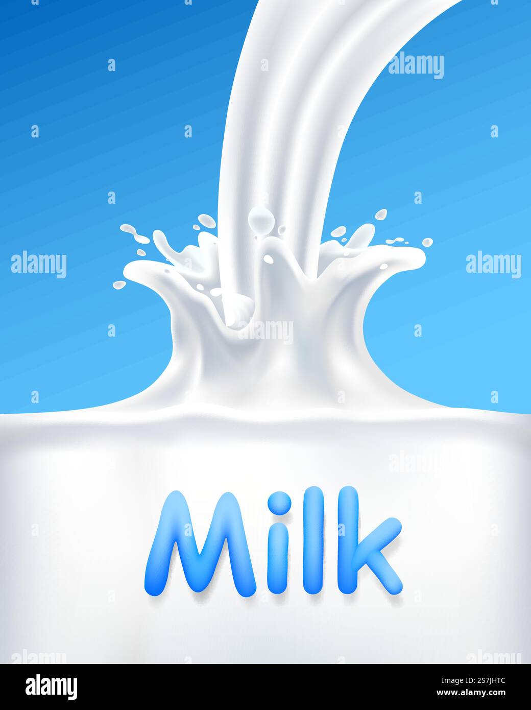 Vertical food banner glass Stock Vector Images - Alamy