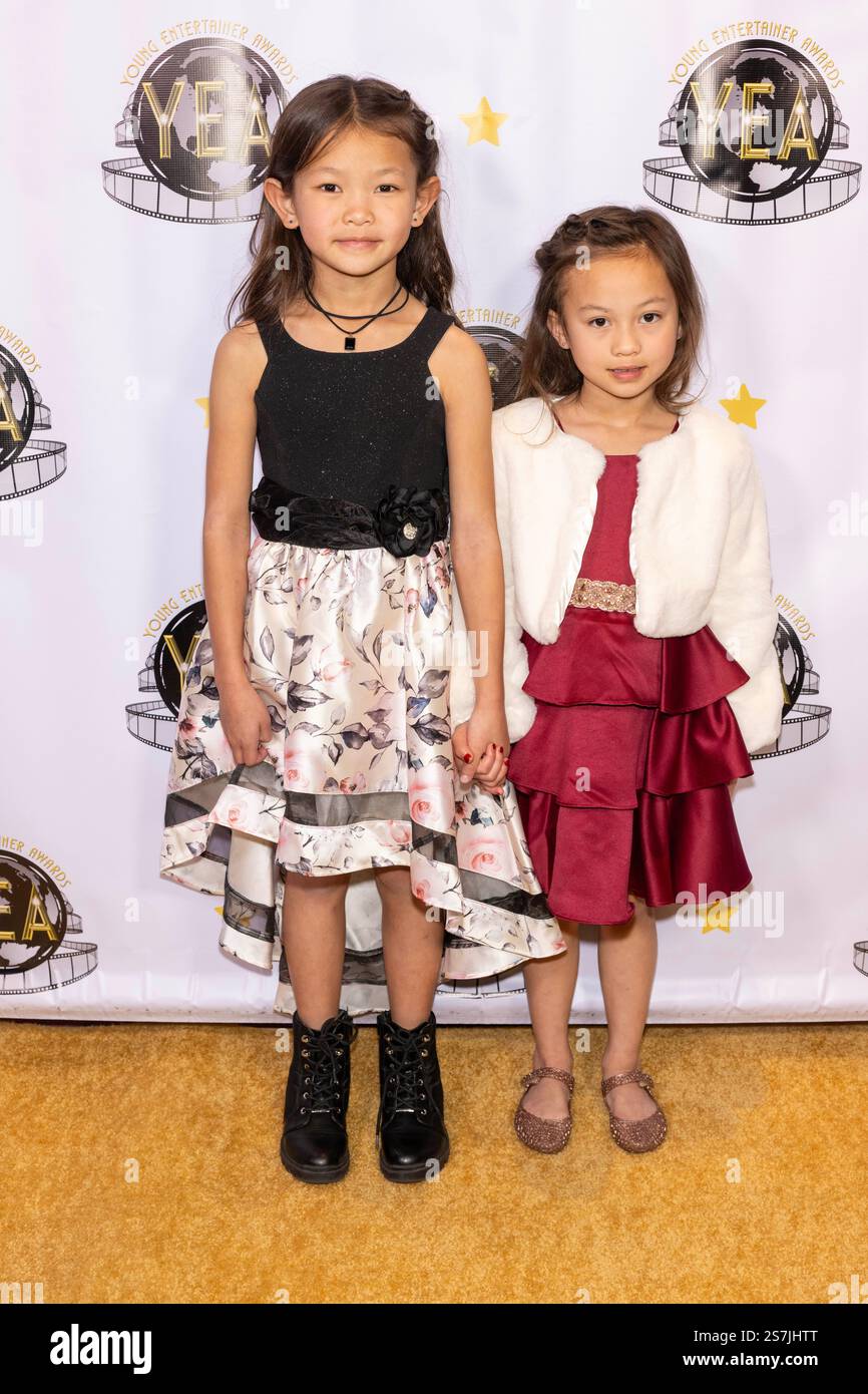 Los Angeles, USA. 18th Jan, 2025. Actress Remy Holt, Actress Hayden ...