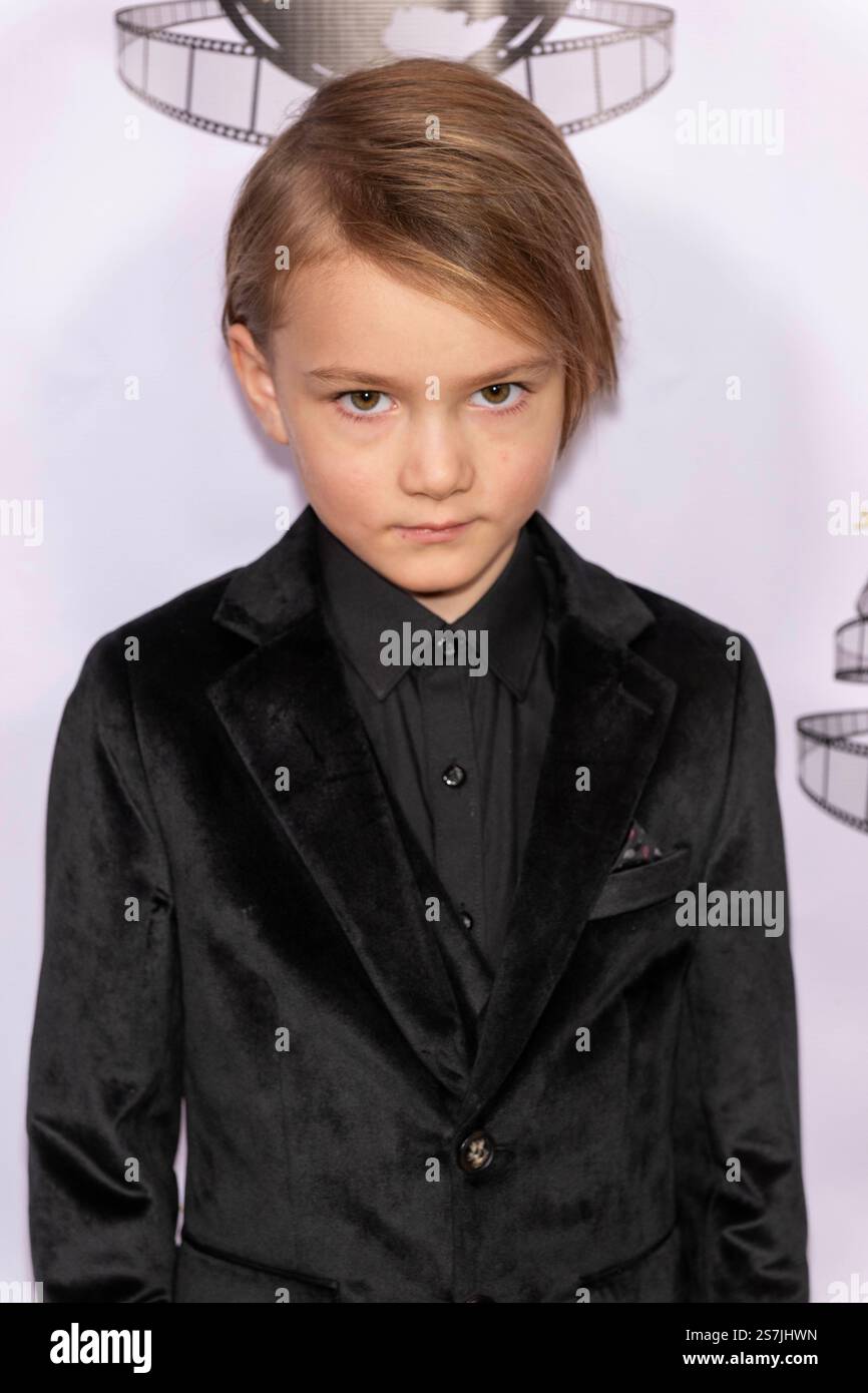 Los Angeles, USA. 18th Jan, 2025. Actor Daven Saraf attends The 9th ...