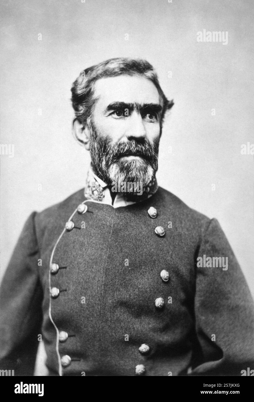 Braxton Bragg (1817 – 1876) American army officer during the Second ...