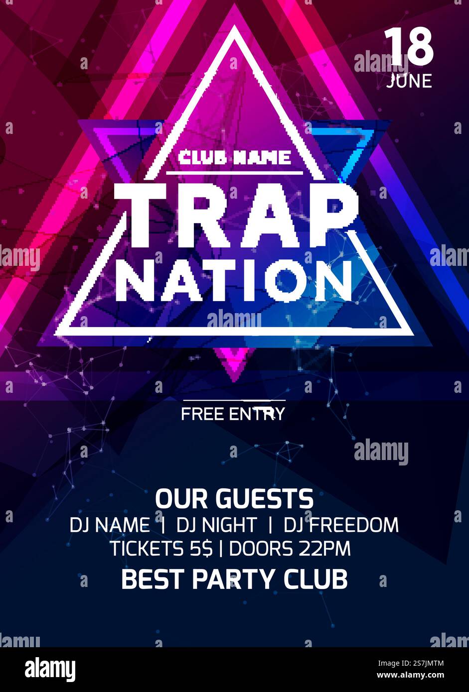 Trap event Stock Vector Images - Alamy