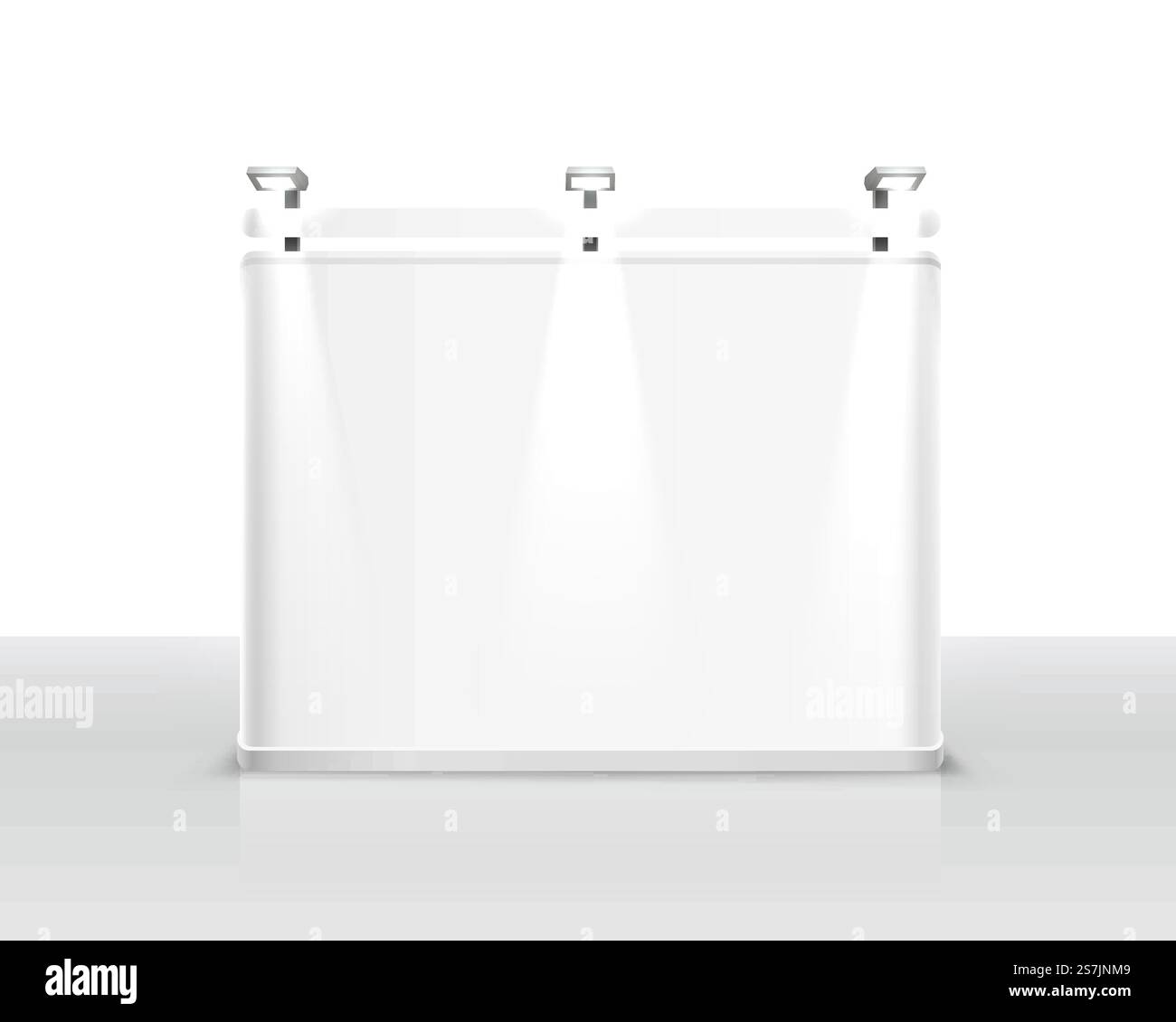 Scene show Podium for presentations on the white background. Vector ...