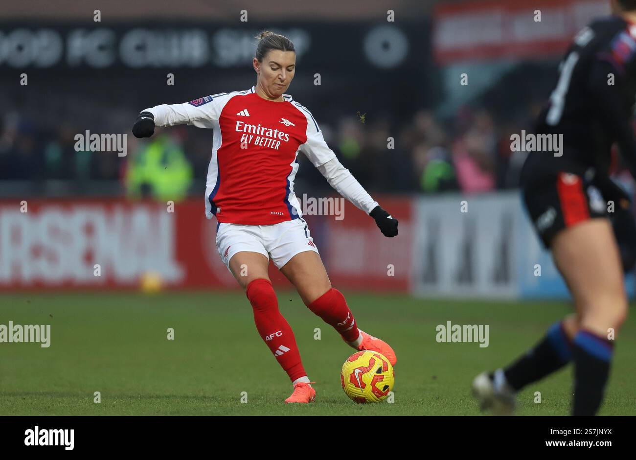 Steph Catley of Arsenal during the Barclays FA Women's Super League ...