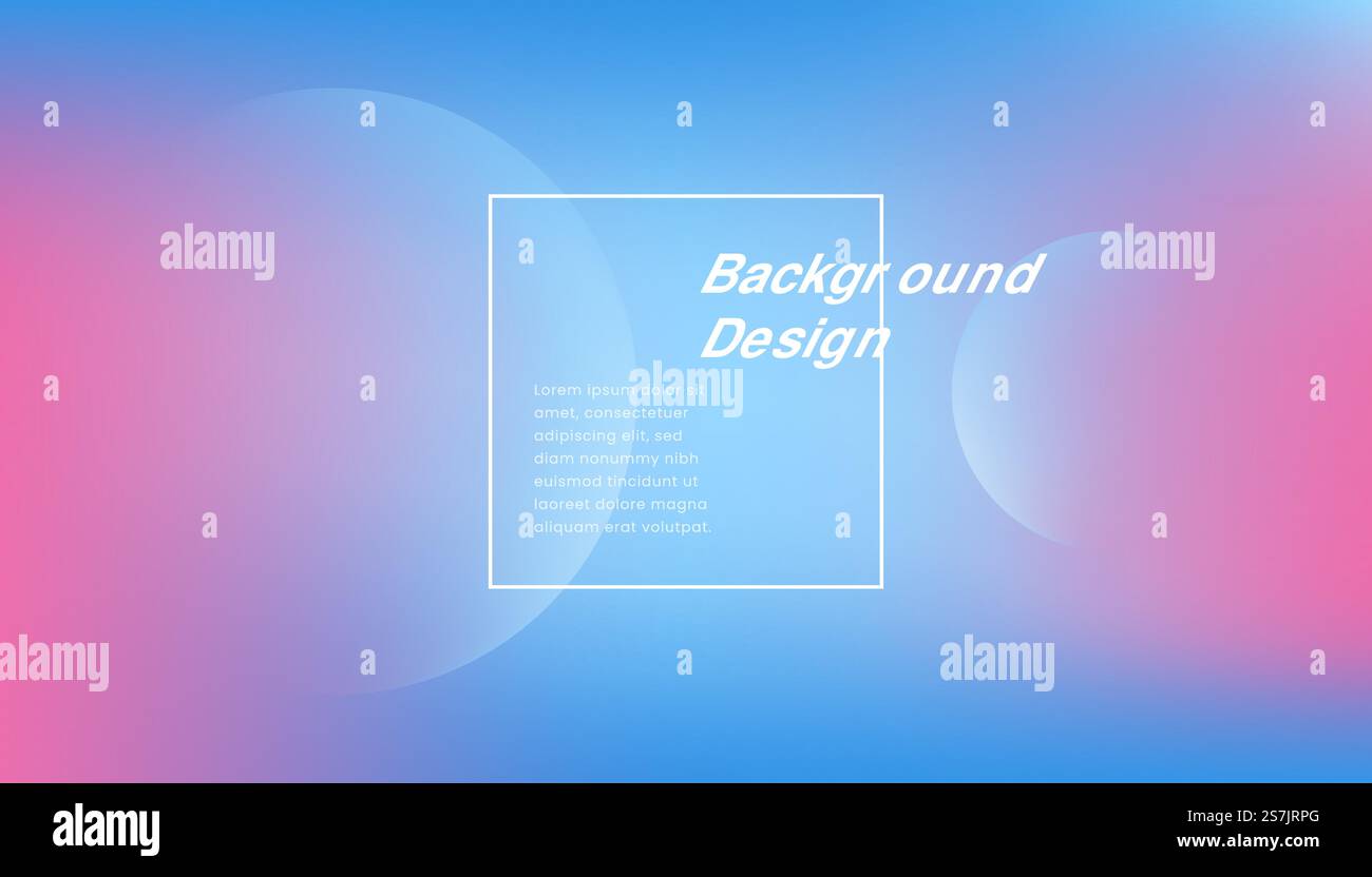 Abstract blue and pink gradient background design Stock Vector Image ...