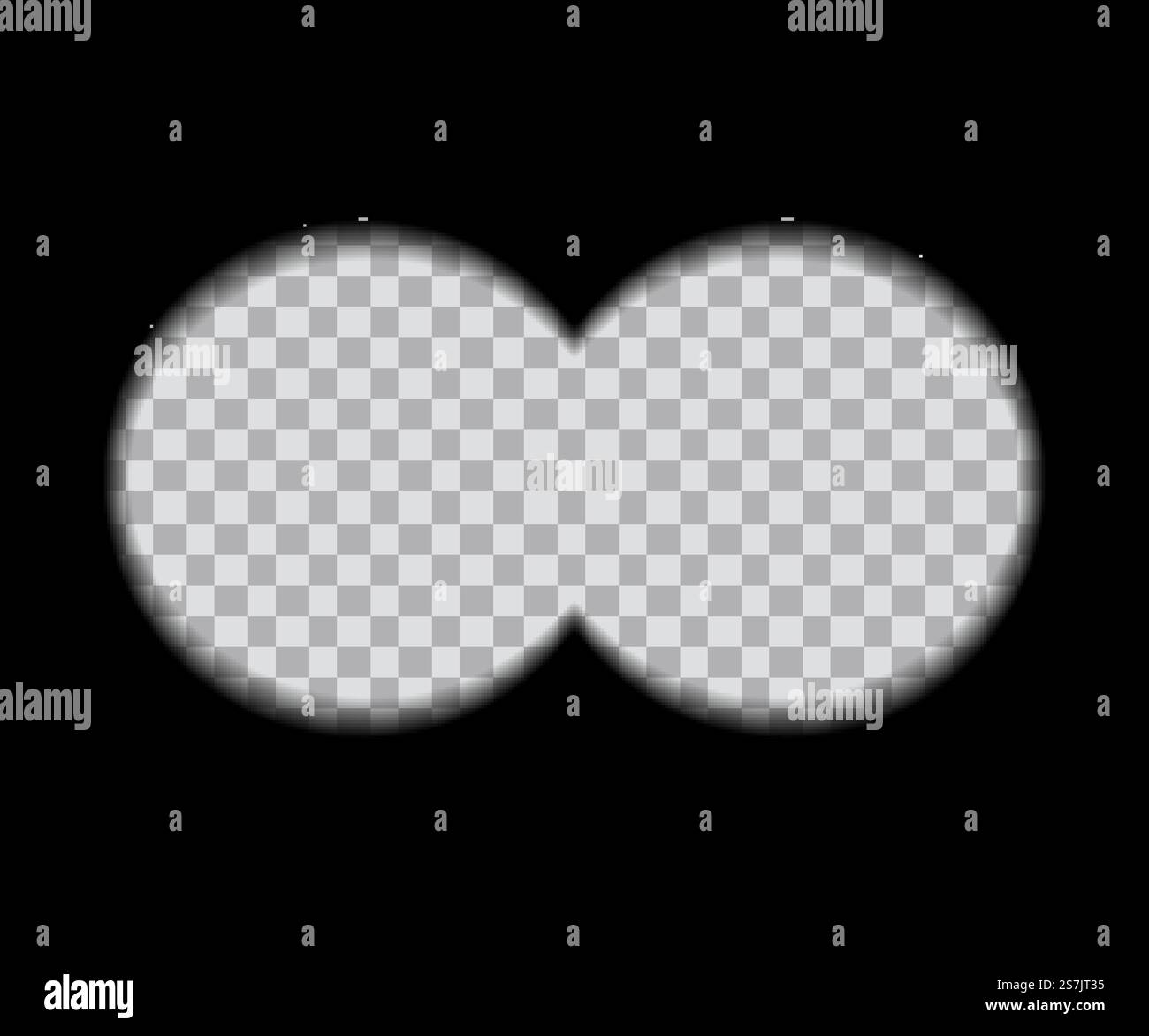 Binocular view sight vector military lens vision. Spy binocular view ...
