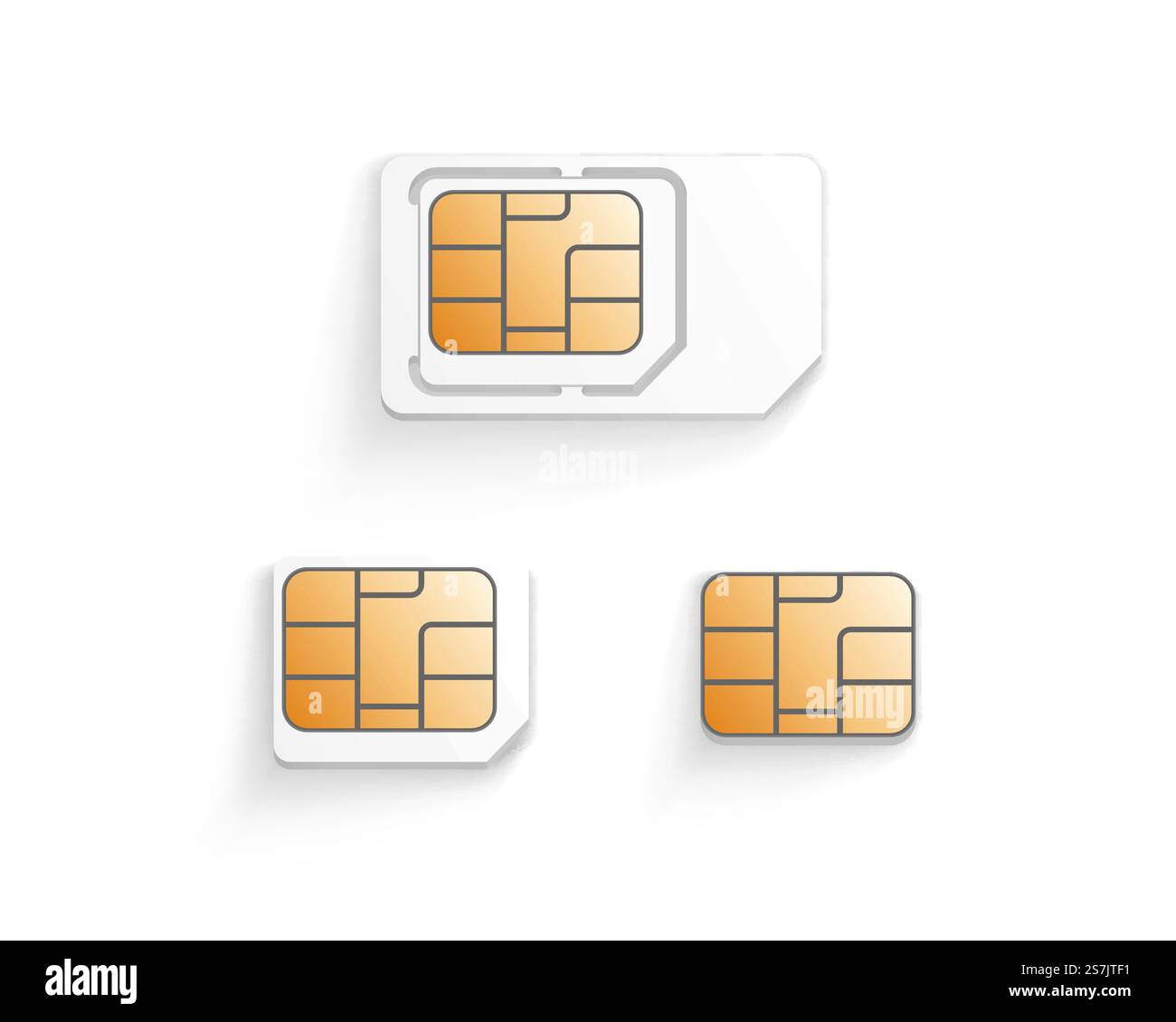Set sim card art creative. Vector illustration Stock Vector Image & Art - Alamy