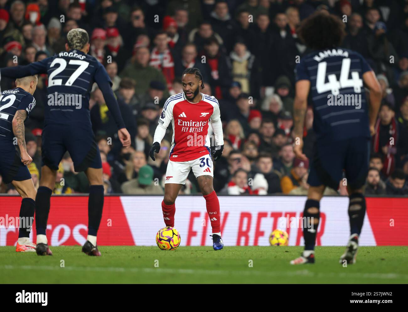 Arsenal aston villa 2025 the emirates hi-res stock photography and ...