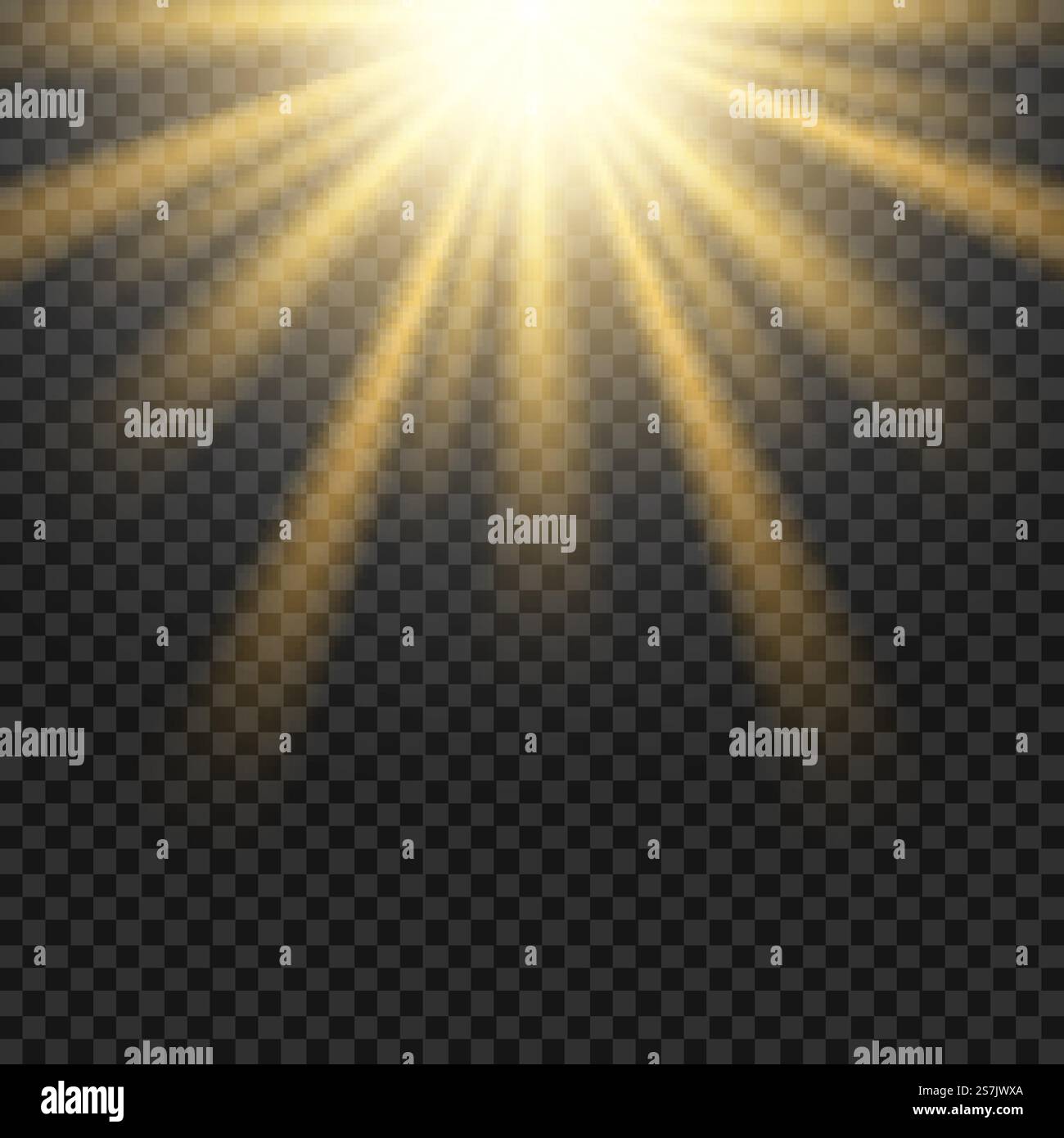 Vector sun light lens flare template illustration. Design flare effect ...