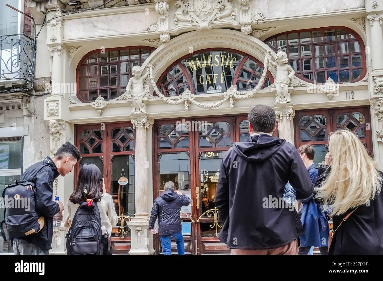 Majestic Café, located on Rua de Santa Catarina in Porto, is an iconic ...