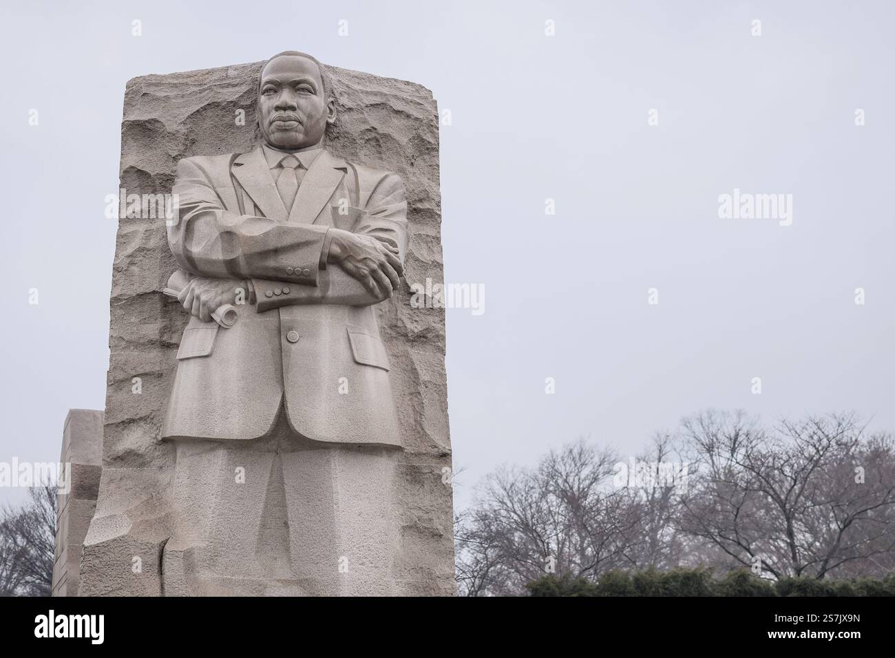 Washington, United States. 19th Jan, 2025. A view of the Martin Luther ...