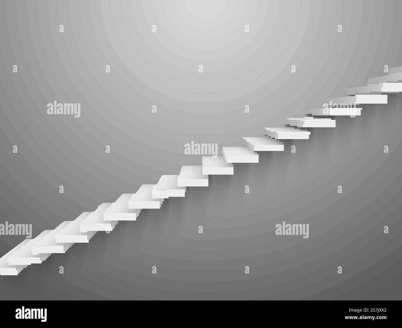 3d staircase vector wall ladder. Abstract wall stair interior design ...