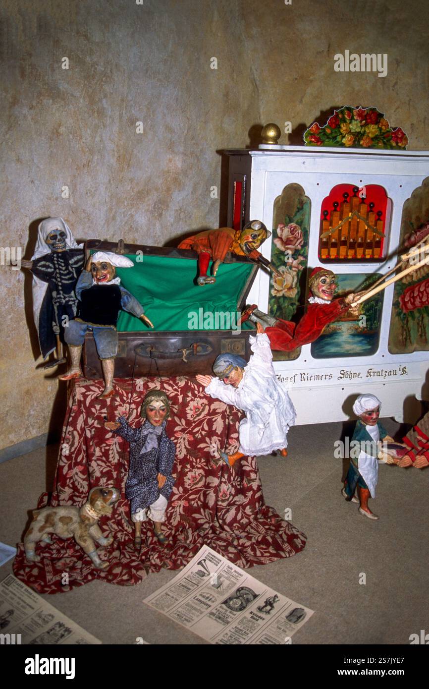 Czech Republic, Czesky Krumlov, Marionette Museum, Fairy Tale House ...