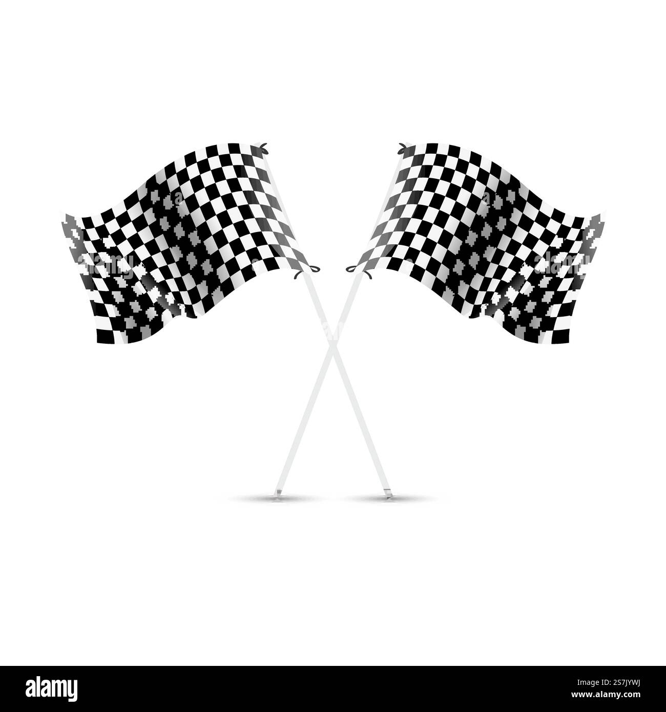 Checkered race flag vector sport. Auto rally competition. Speed and finish winner race checkered ...