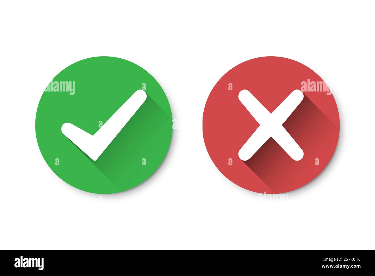 Check tick icon long Stock Vector Images - Alamy