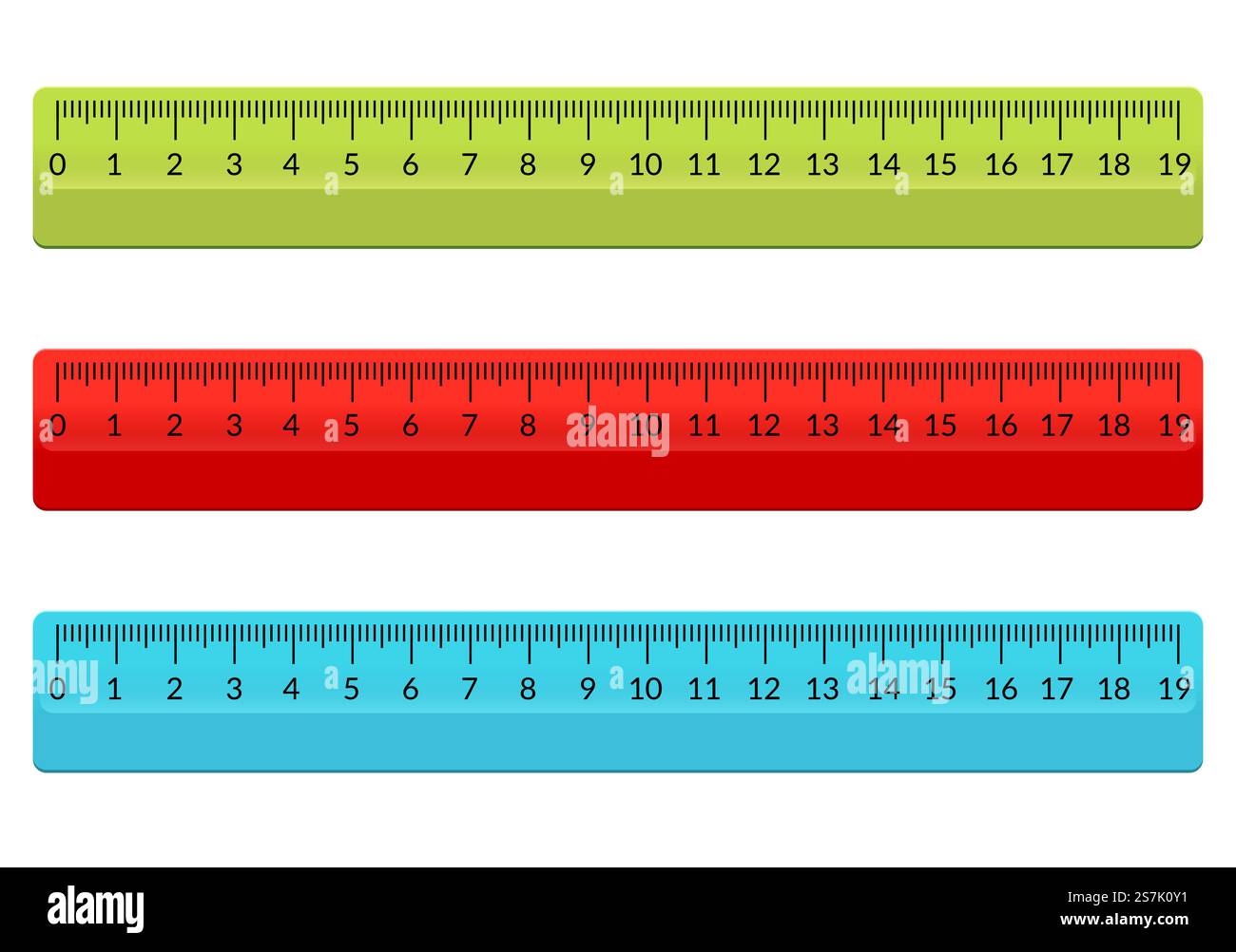 Ruler school flat centimeter. Scale inch rule millimeter plastic ...