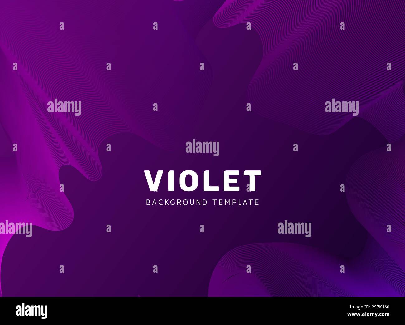 Fluid modern ultraviolet poster template. Aabstract geometrical ...