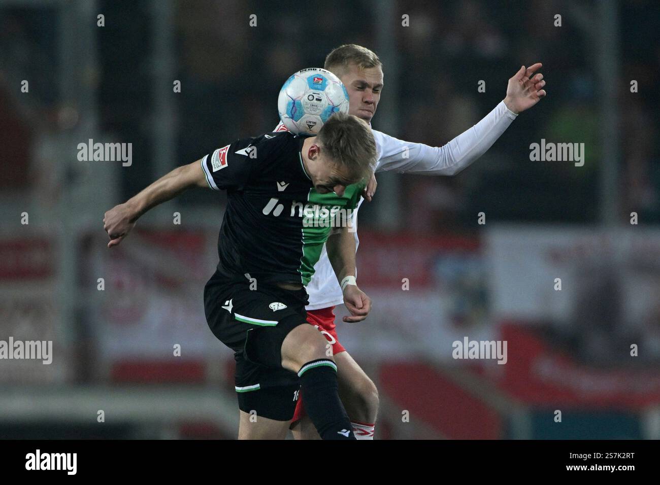 Fussball; Spieltag 18; 2. Bundesliga; Saison 2024/2025; Jahn Regensburg ...