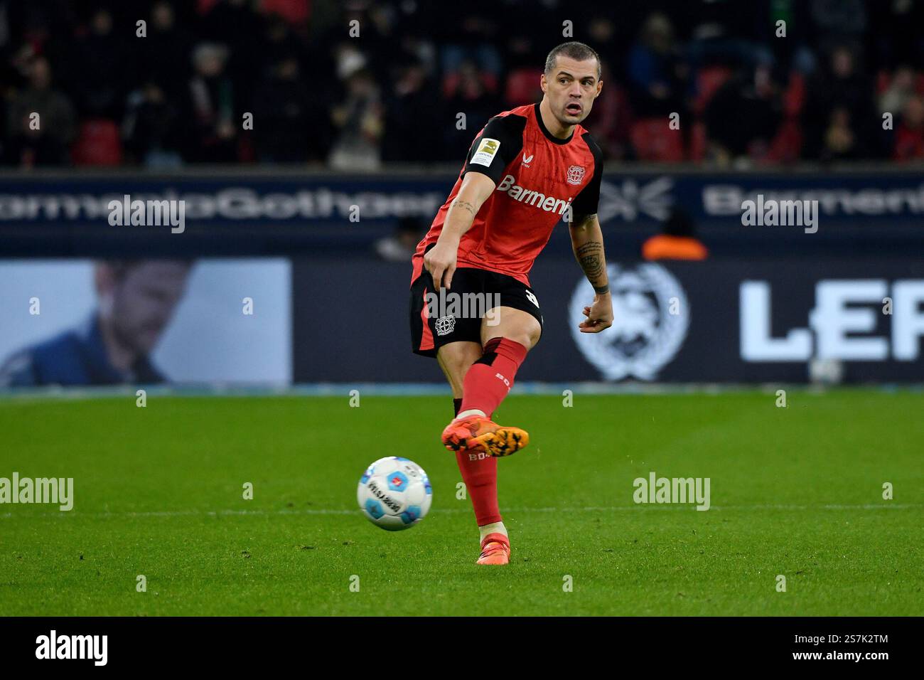 Leverkusen, Deutschland. 18th Jan, 2025. Fussball; Spieltag 18; 1. Bundesliga; Saison 2024/2025 ...