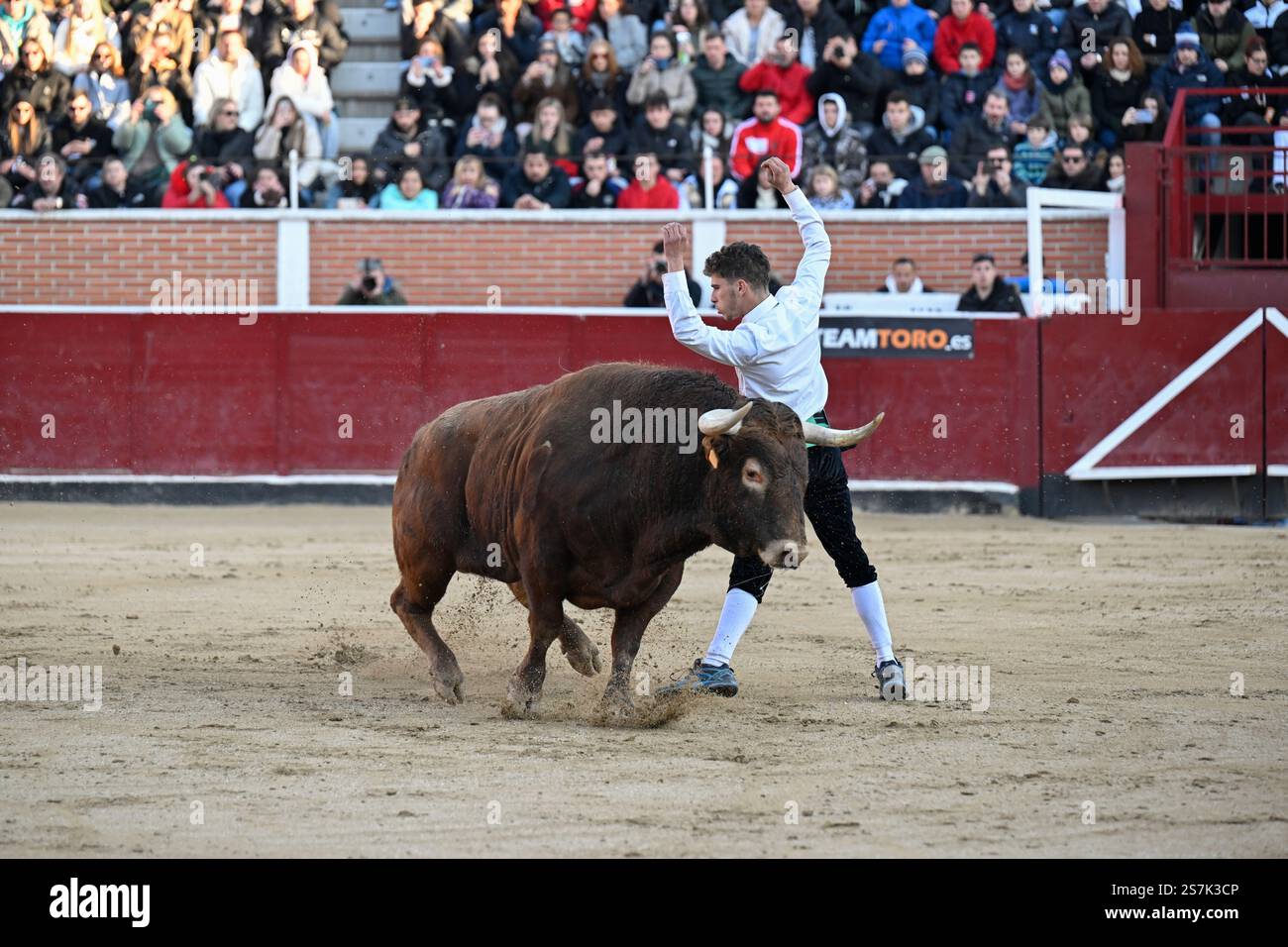In San Sebastian de los Reyes, Madrid, Spain, on January 19, 2025, a ...