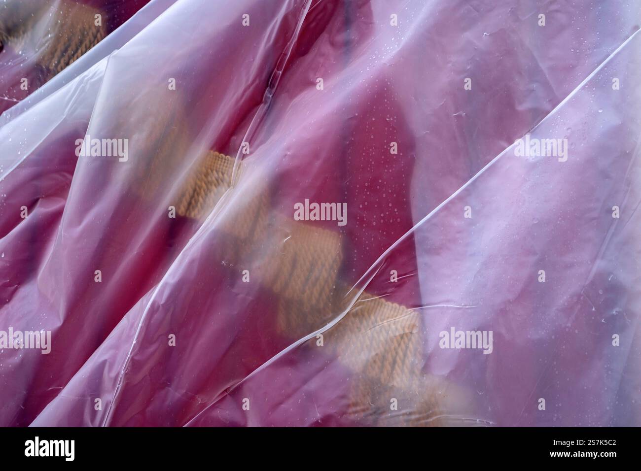 Curtains lining where the president-elect enters the platform stage on ...