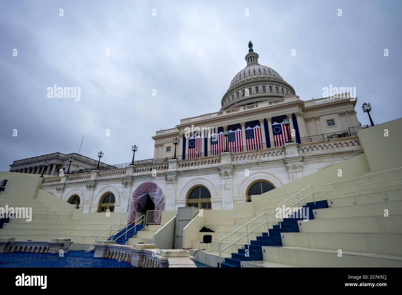 Washington, United States. 19th Jan, 2025. The West Front of the U.S ...