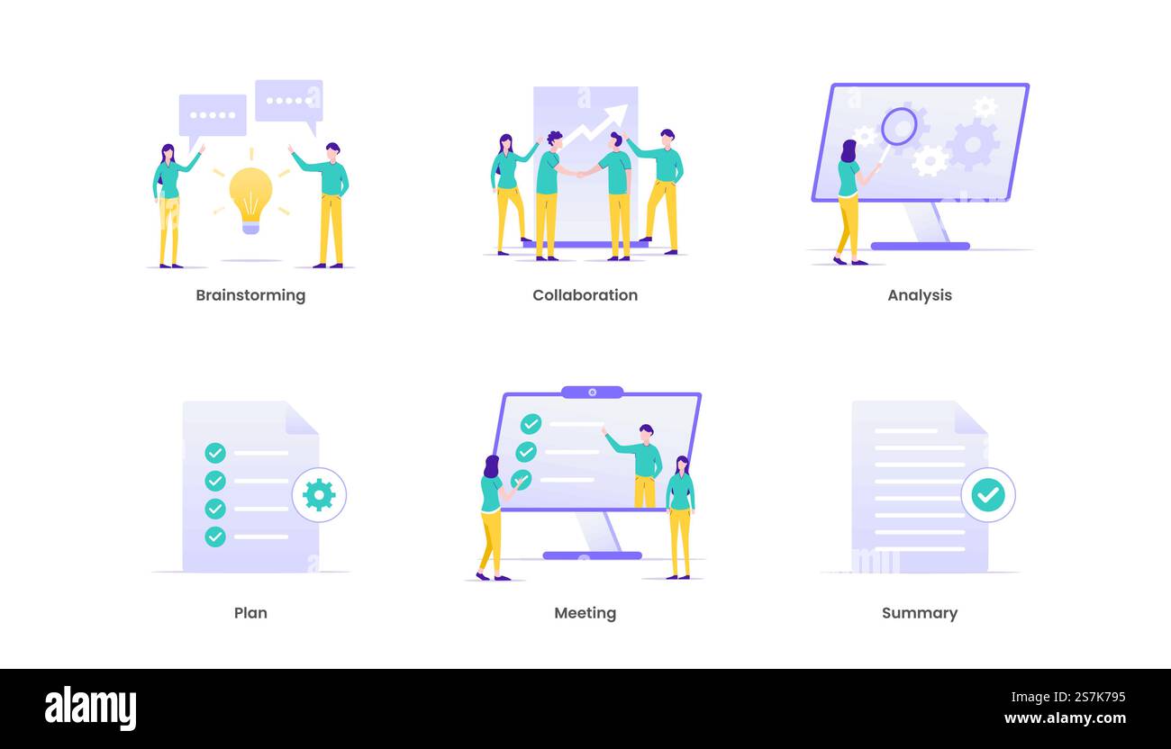 Collaboration instruction Cut Out Stock Images & Pictures - Alamy