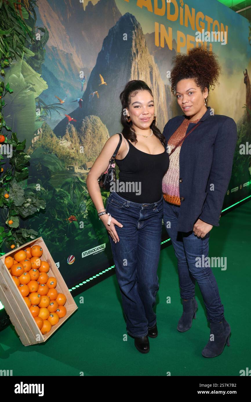 Deutschlandpremiere von PADDINGTON IN PERU Rebecca Lina und Tochter LaÃ ...