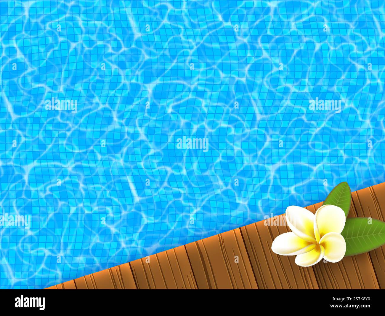Pool flooring Stock Vector Images - Alamy