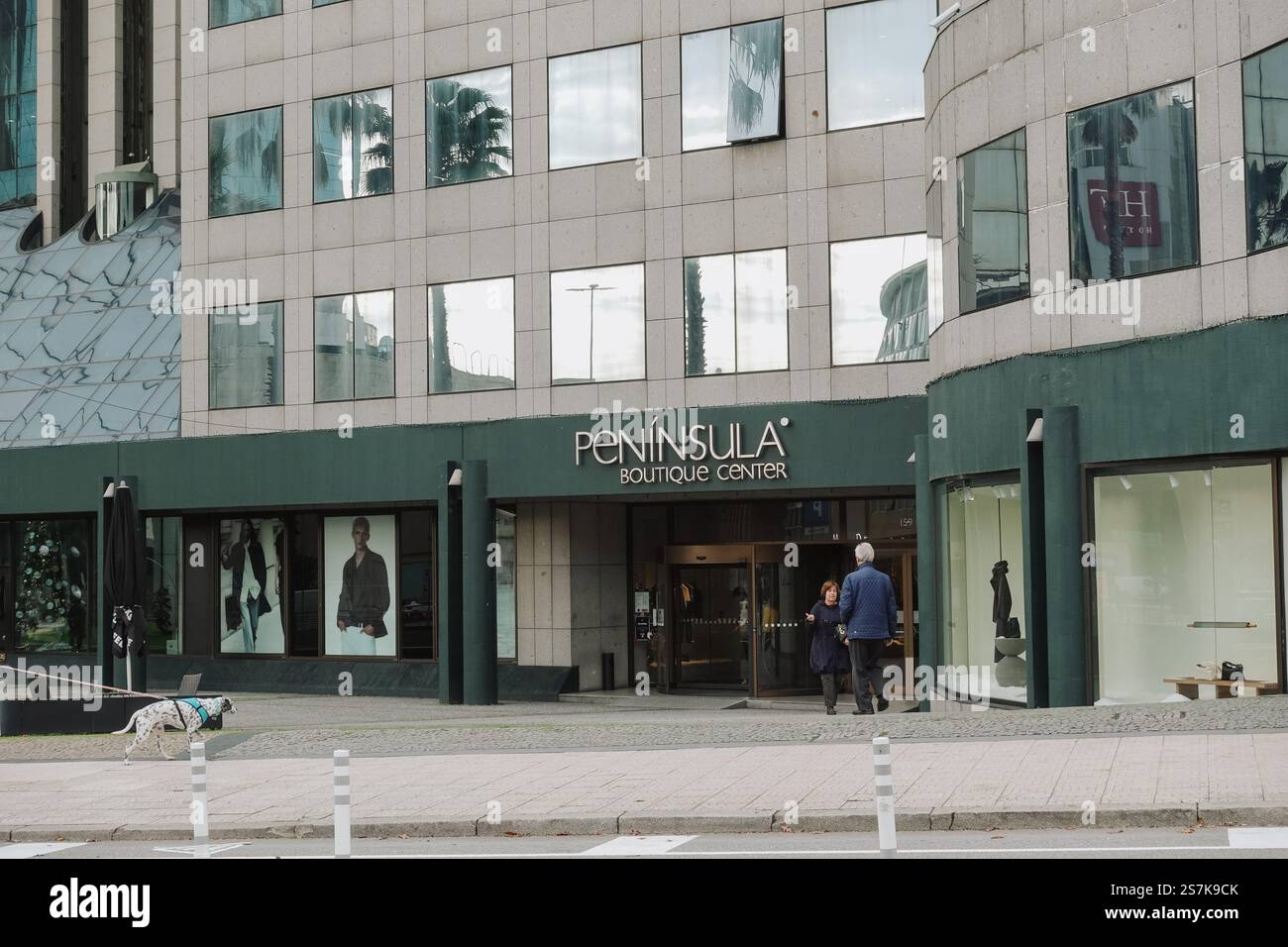 The exterior of Peninsula Boutique Center in Porto, Portugal Stock ...