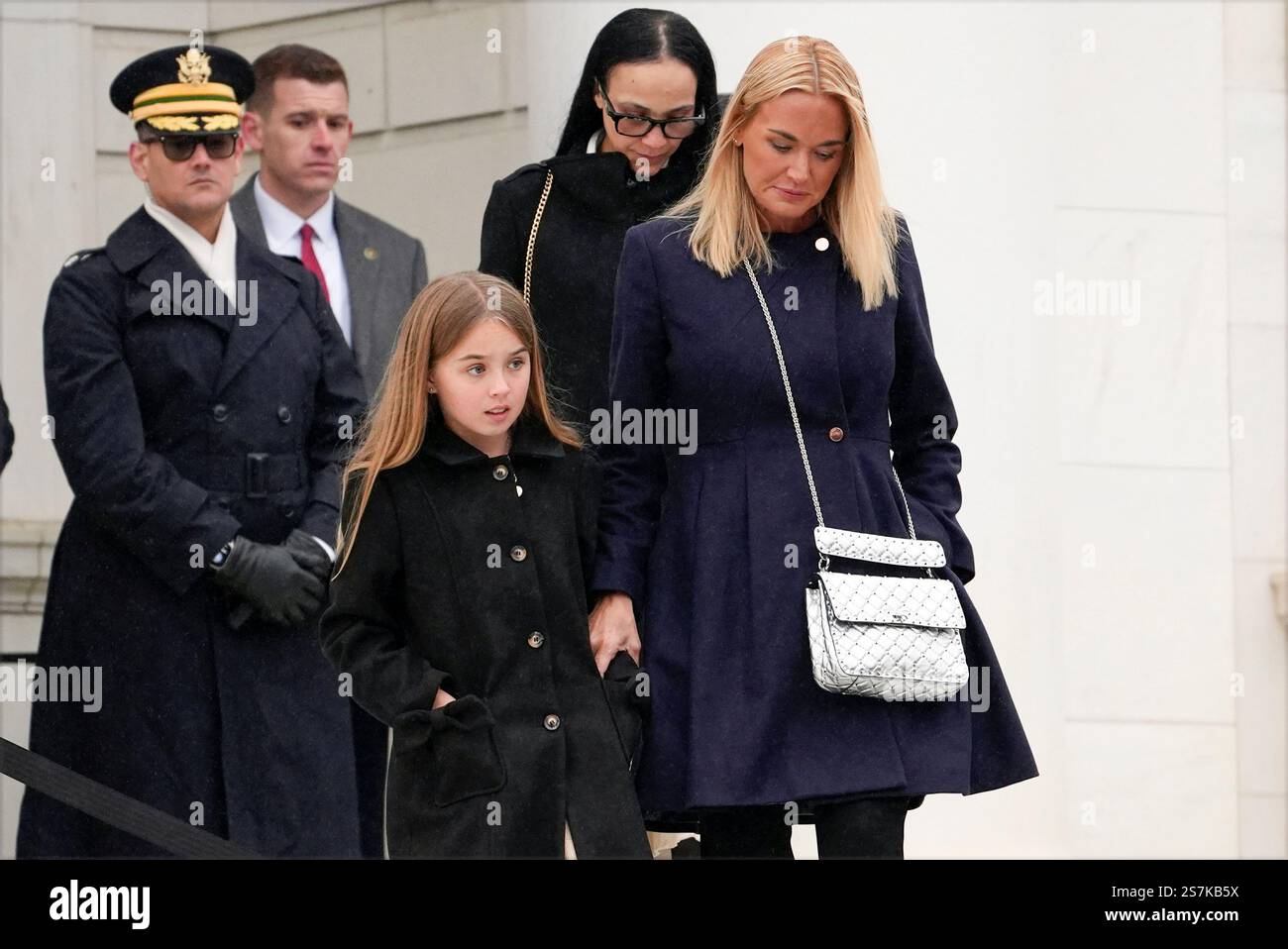 Vanessa Trump and Chloe Trump arrive before President-elect Donald ...