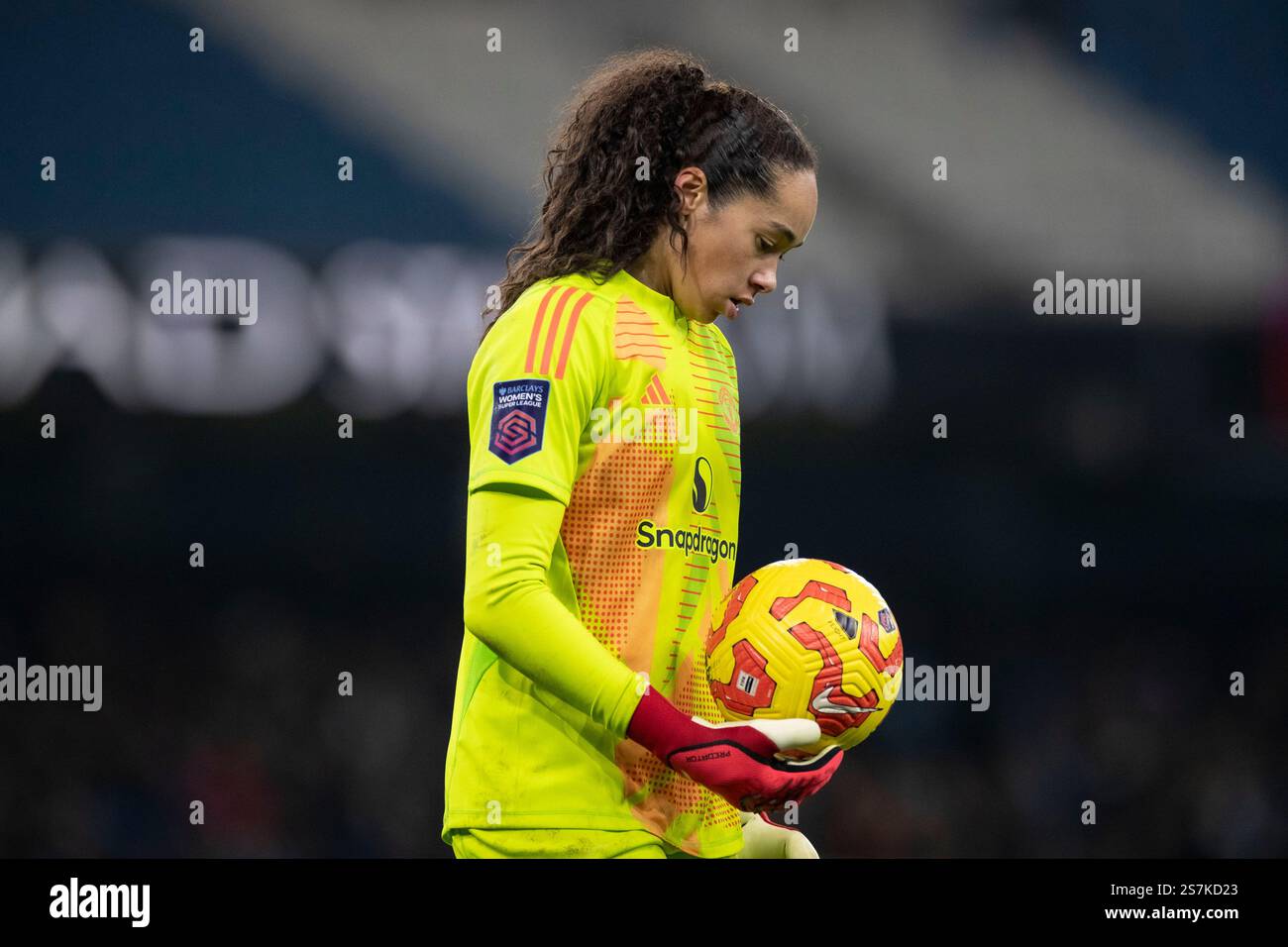 Etihad Stadium, Manchester on Sunday 19th January 2025. Phallon Tullis ...