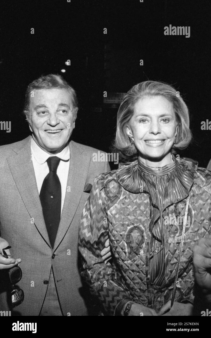 Tony Martin and Cyd Charisse Circa 1980's Credit: Ralph Dominguez ...