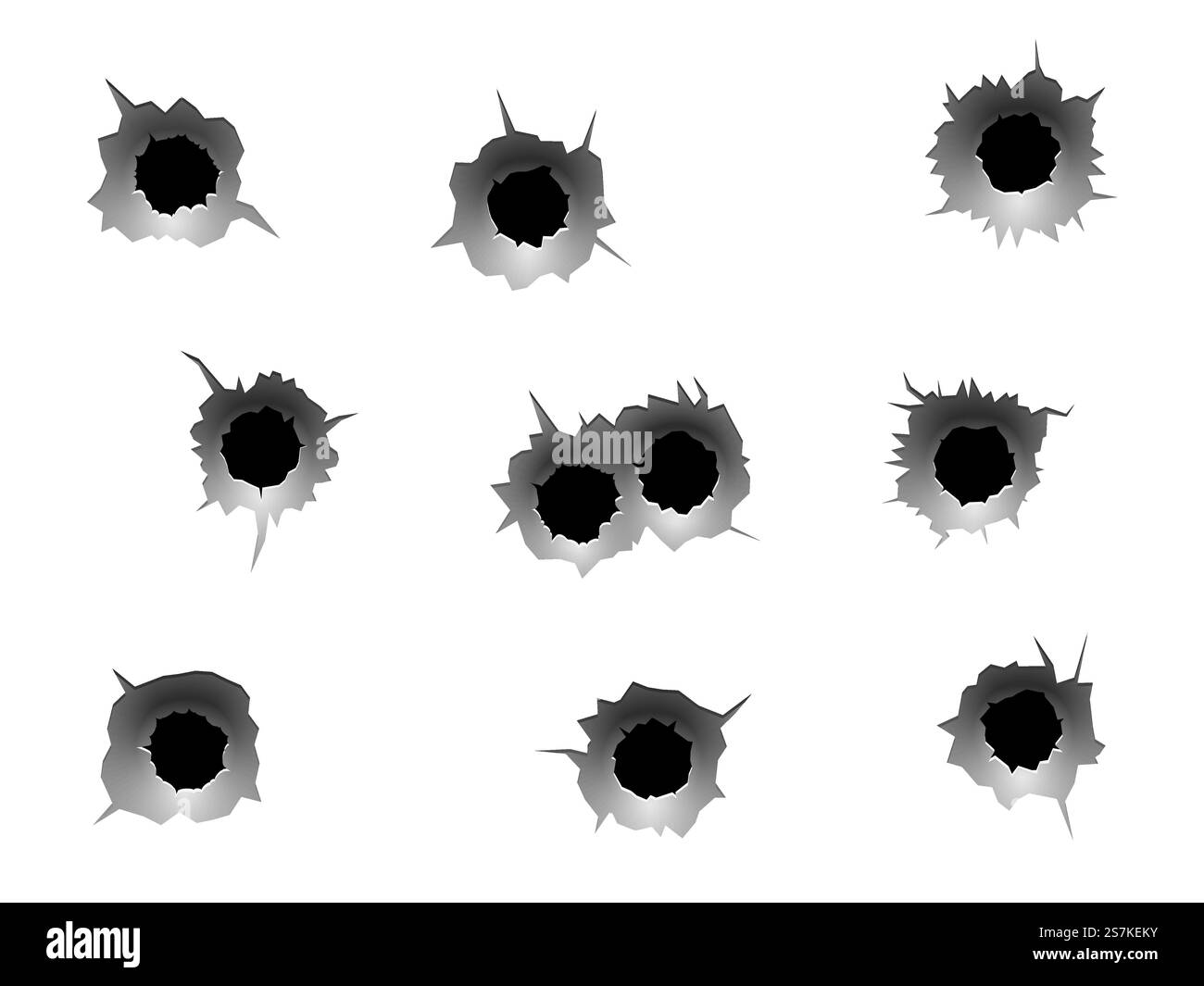 Shot targets training range military Black and White Stock Photos ...
