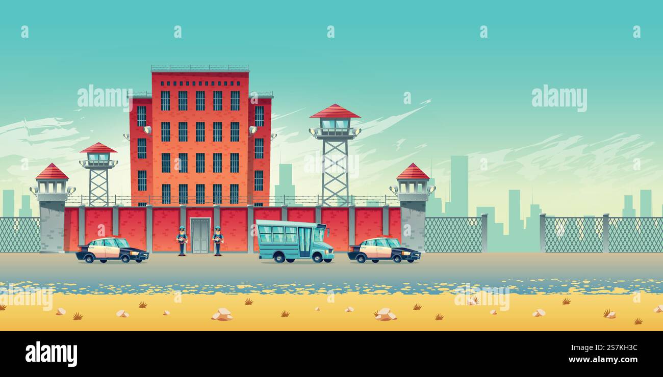 Transport jail prisoners Stock Vector Images - Alamy