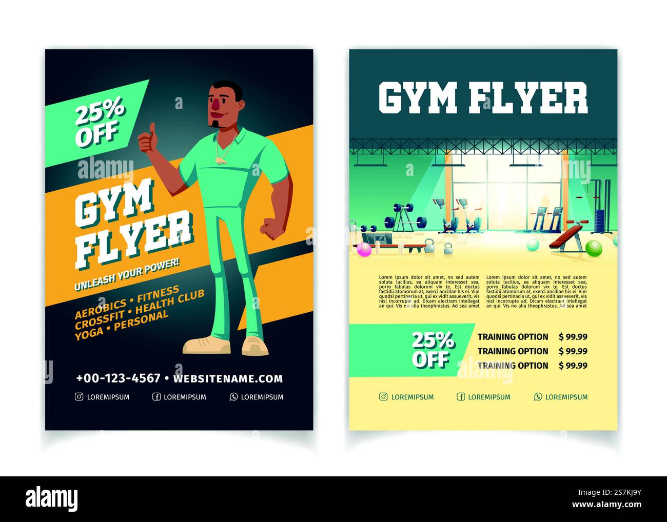 Sport club flyer hi-res stock photography and images - Alamy