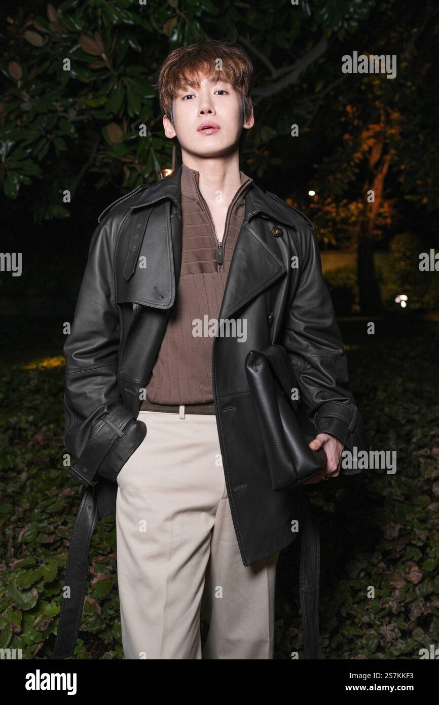 Milan, Italy. 19th Jan, 2025. Men's Fashion, Autumn Winter 2025/26 - Tod's Presentation ...