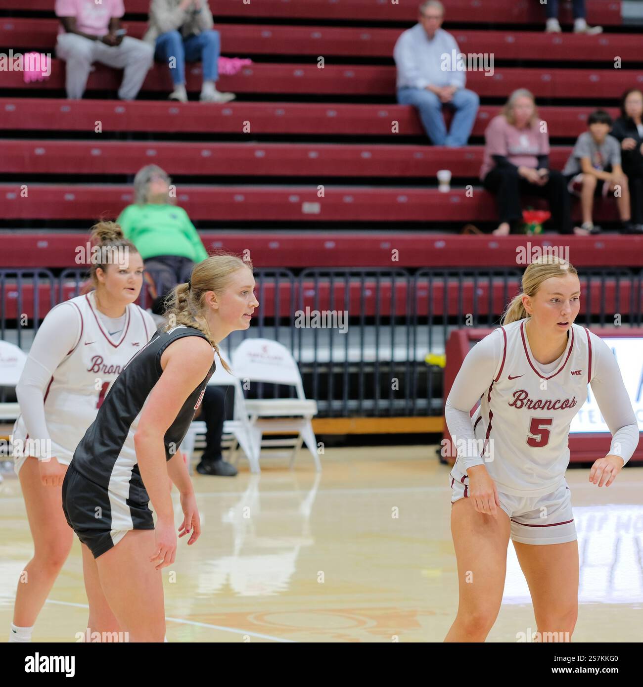 NCAA basketball game between Washington State and Santa Clara ...