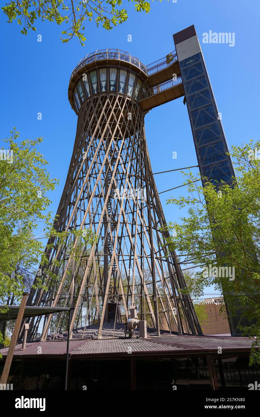 Bukhara Tower aka Shukhov Tower, an ancient water tower repurposed as ...