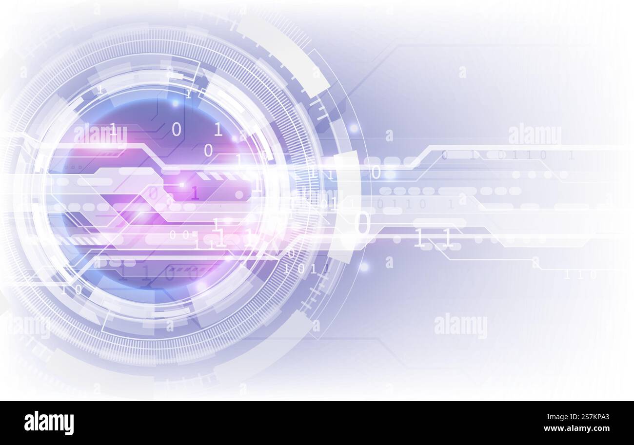 Abstract vector blue technology concept. background Stock Vector Image ...