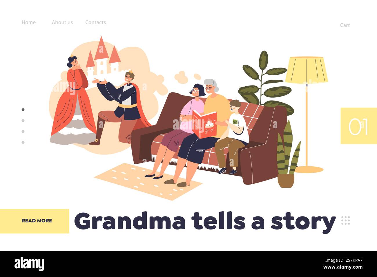 Granny castle Stock Vector Images - Alamy